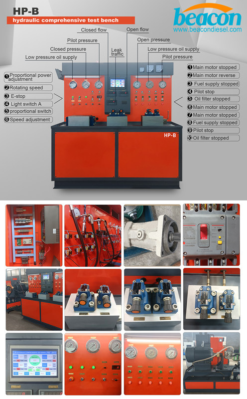 Hydraulic pump comprehensive hydraulic cylinder repair test bench HP-B