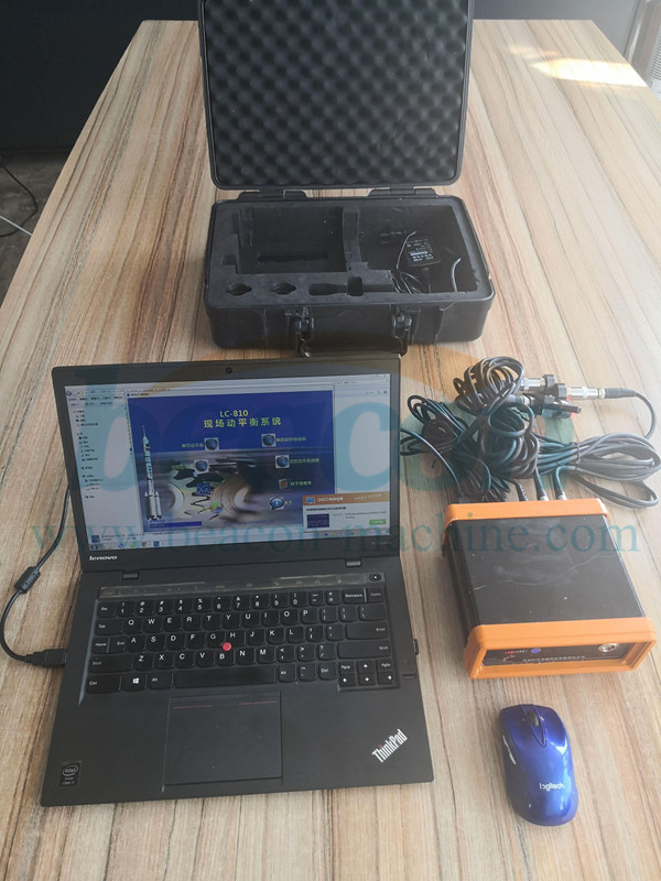 Electronic Display Balancing system machine LC-810 On-site dynamic ...