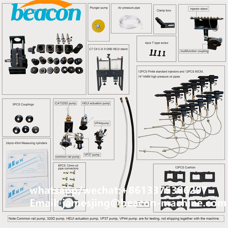 Common Rail Diesel Fuel Injection Pump Test Bench_diesel injector ...