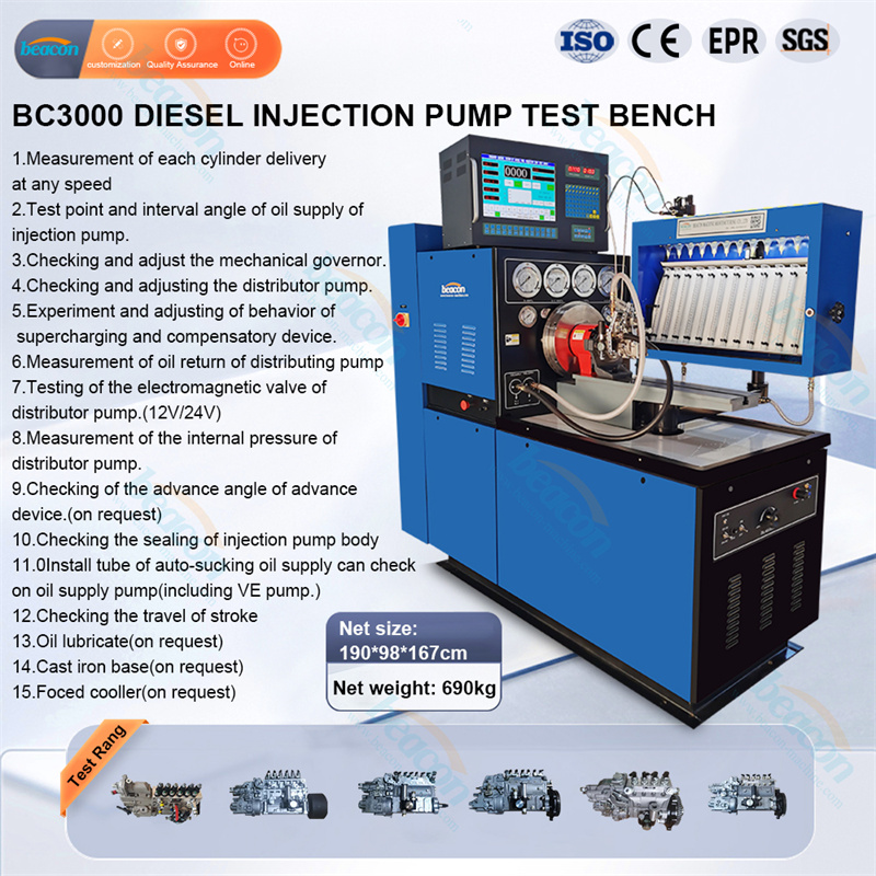 Engine Repair Equipment _ Diesel Fuel Injection Pump Test Bench Stand ...