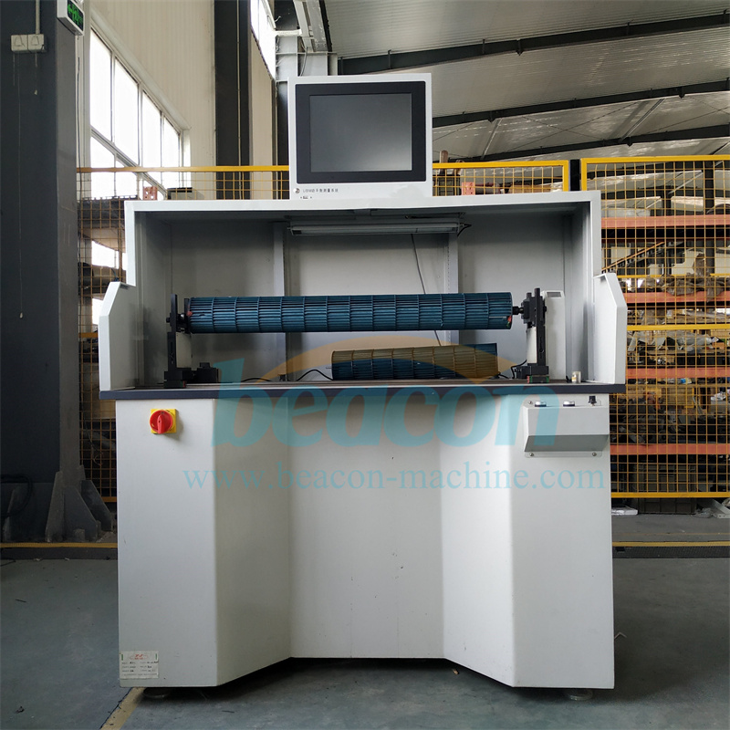 Cross flow blade dynamic balancing machine_rotor balancing machine ...