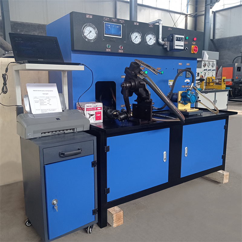 steering gear power pump test bench _Steering Gear Rack Testing Machine ...