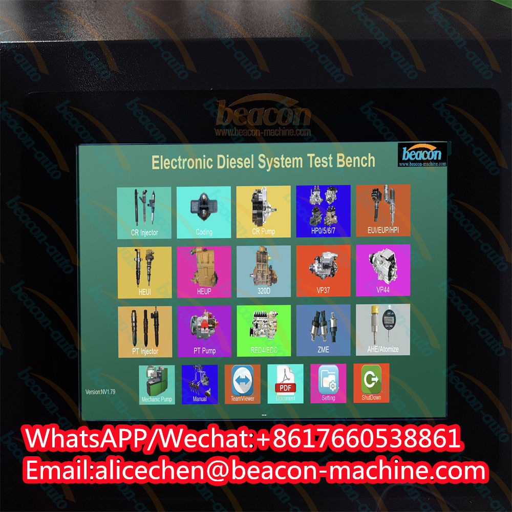 Beacon Machine EPS210S Common Rail Diesel Fuel Injection Testing ...