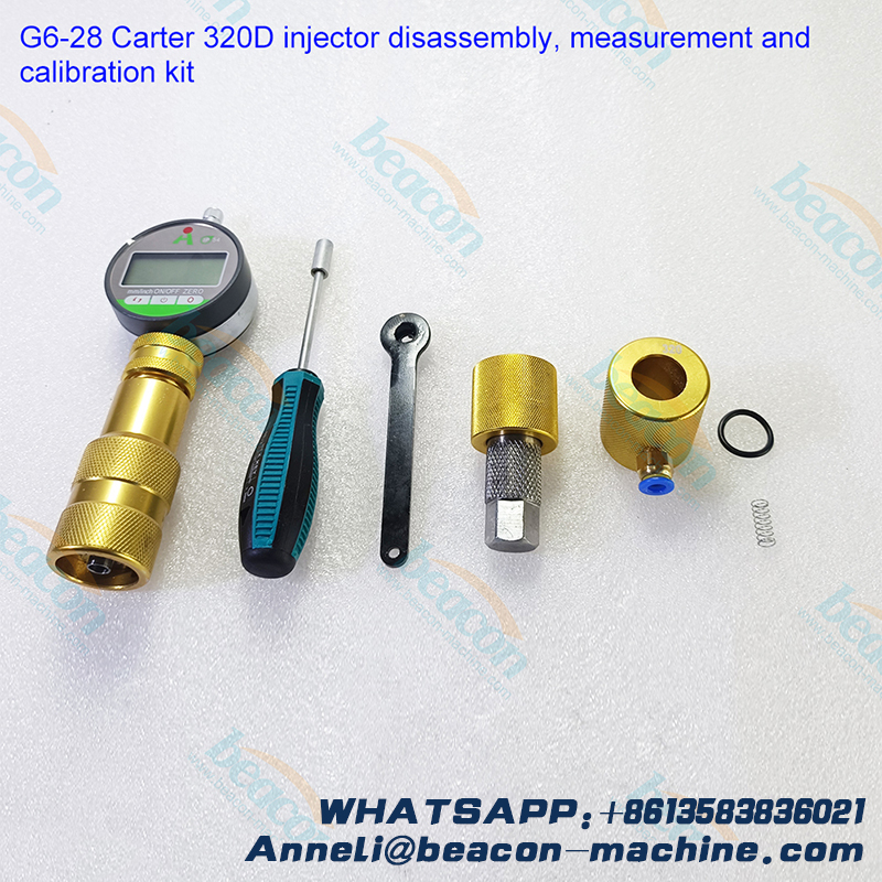 G6-28 320D Injector Remove tool BEACON Common Rail Injector Calibration ...