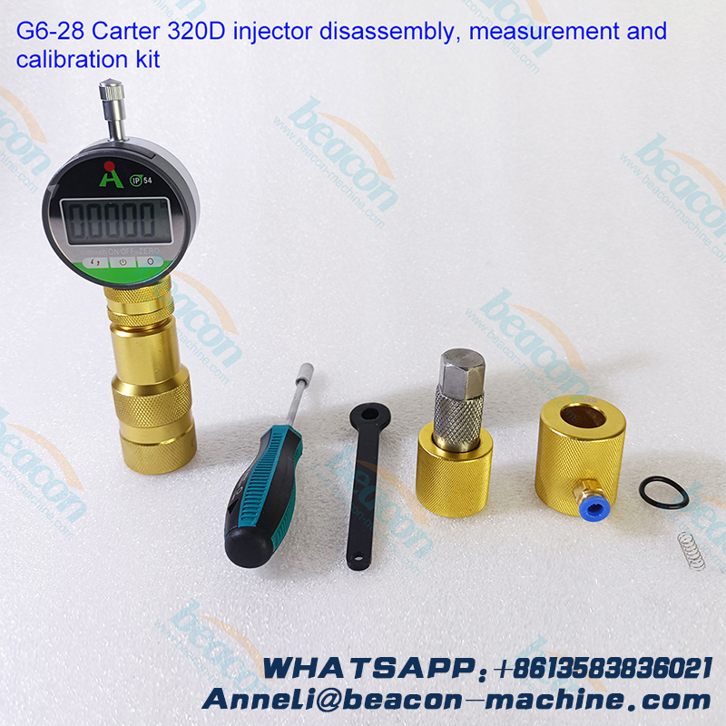 G6-28 320D Injector Remove tool BEACON Common Rail Injector Calibration ...