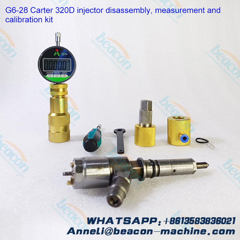 G6-28 320D Injector Remove tool BEACON Common Rail Injector Calibration ...