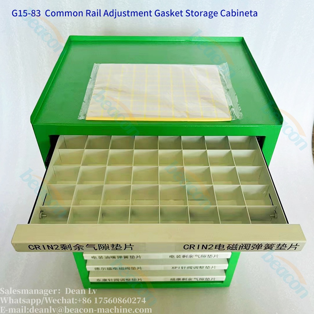 G15-83 Common Rail Adjustment Shim Storage Cabinet – Diesel Injector ...