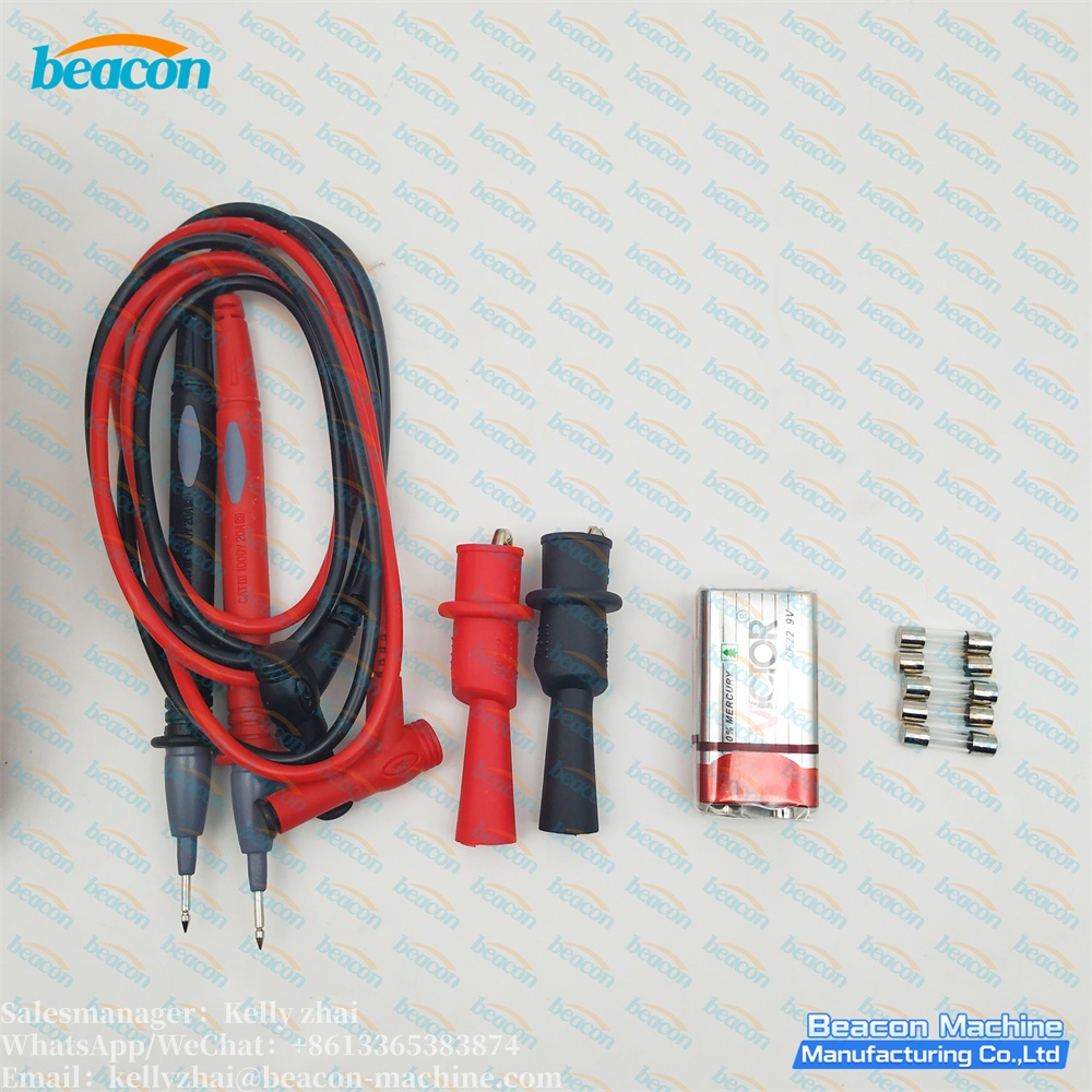 Manual Range High Precision Handheld Multimeter Capacitor Burn Proof ...