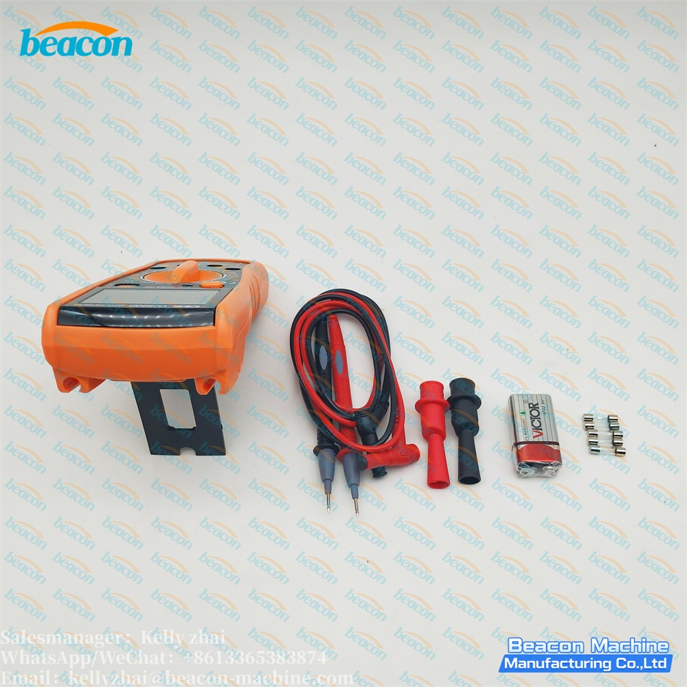 Manual Range High Precision Handheld Multimeter Capacitor Burn Proof ...